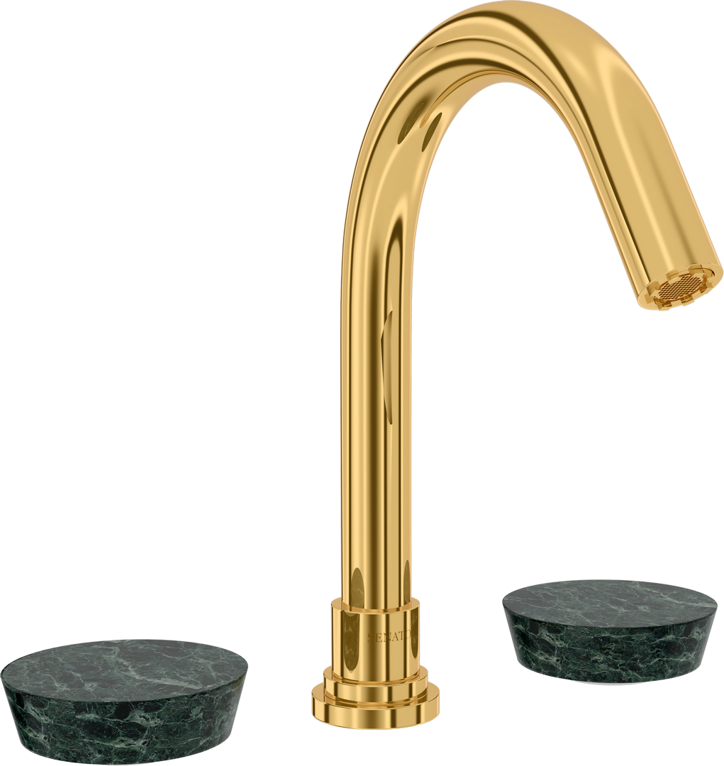 Elemental Deck Mounted Premium Basin Mixer by Senator